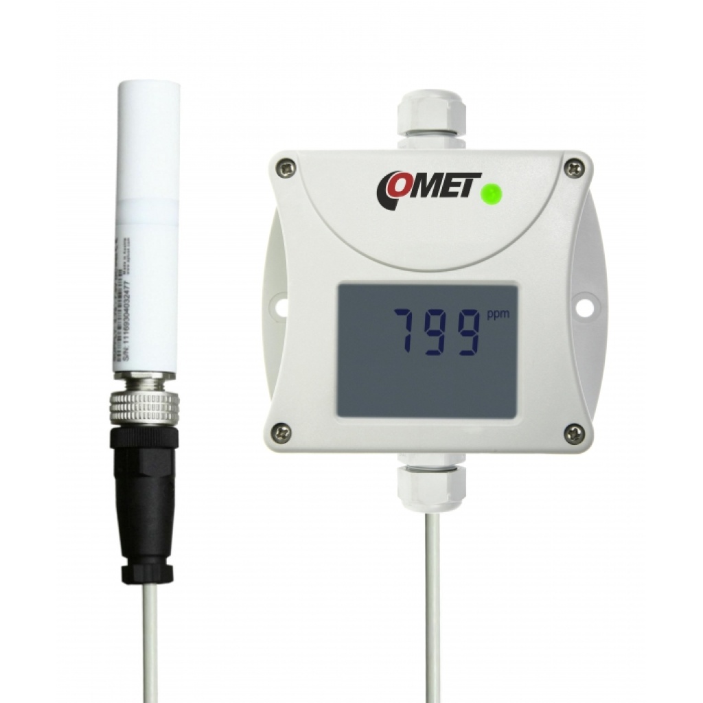 CO2 concentration transmitter with 4-20mA output, external carbon ...
