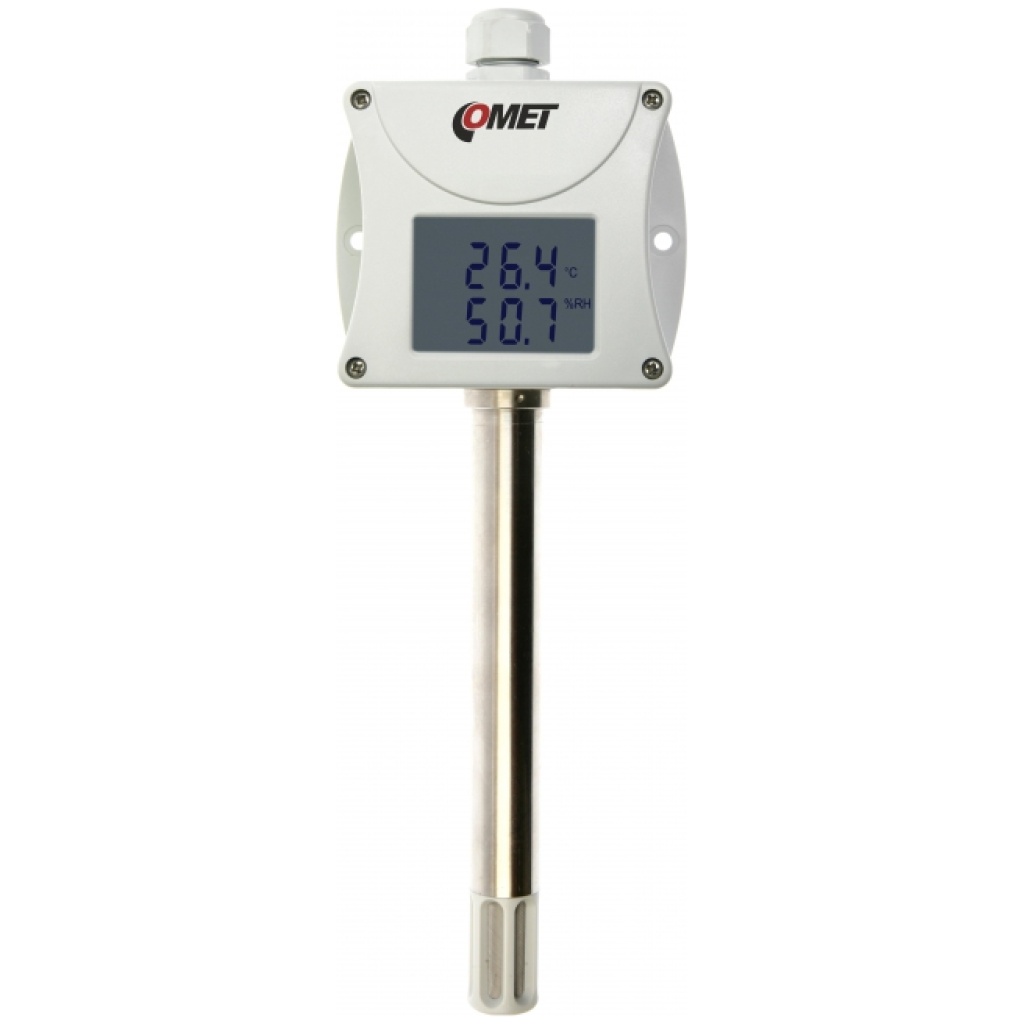 Temperature and humidity duct probe with 4-20mA output | Measurement ...