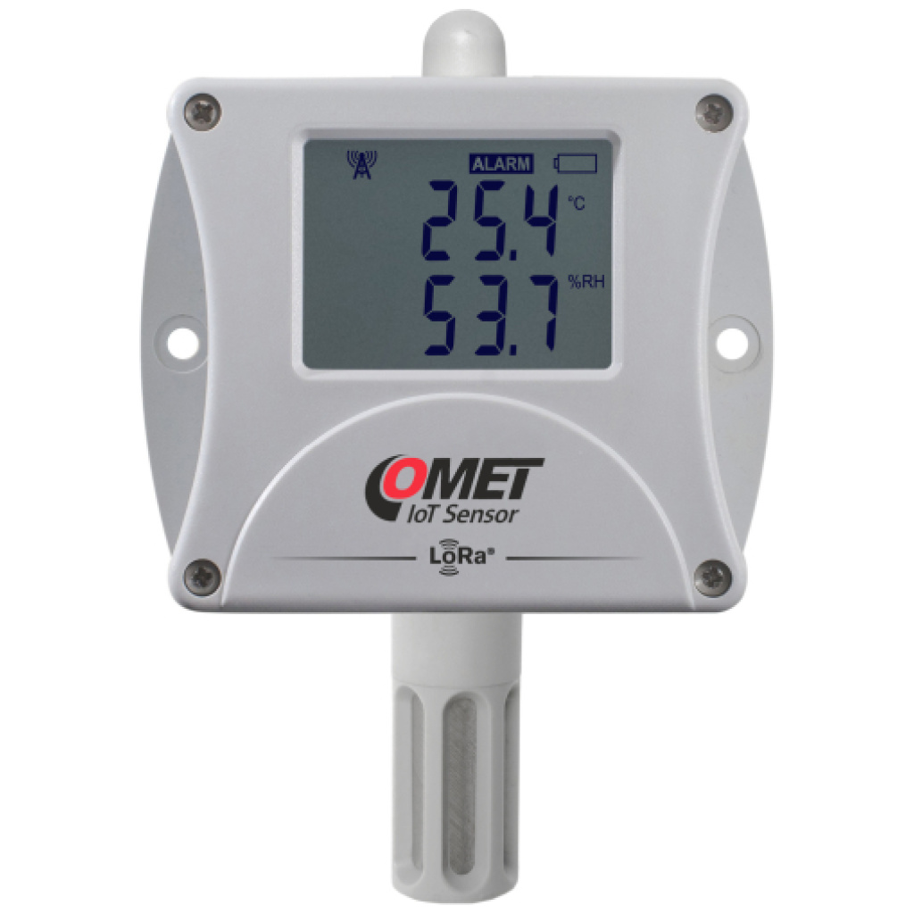 IoT wireless thermometer, hygrometer, LoRaWAN network | Measurement ...