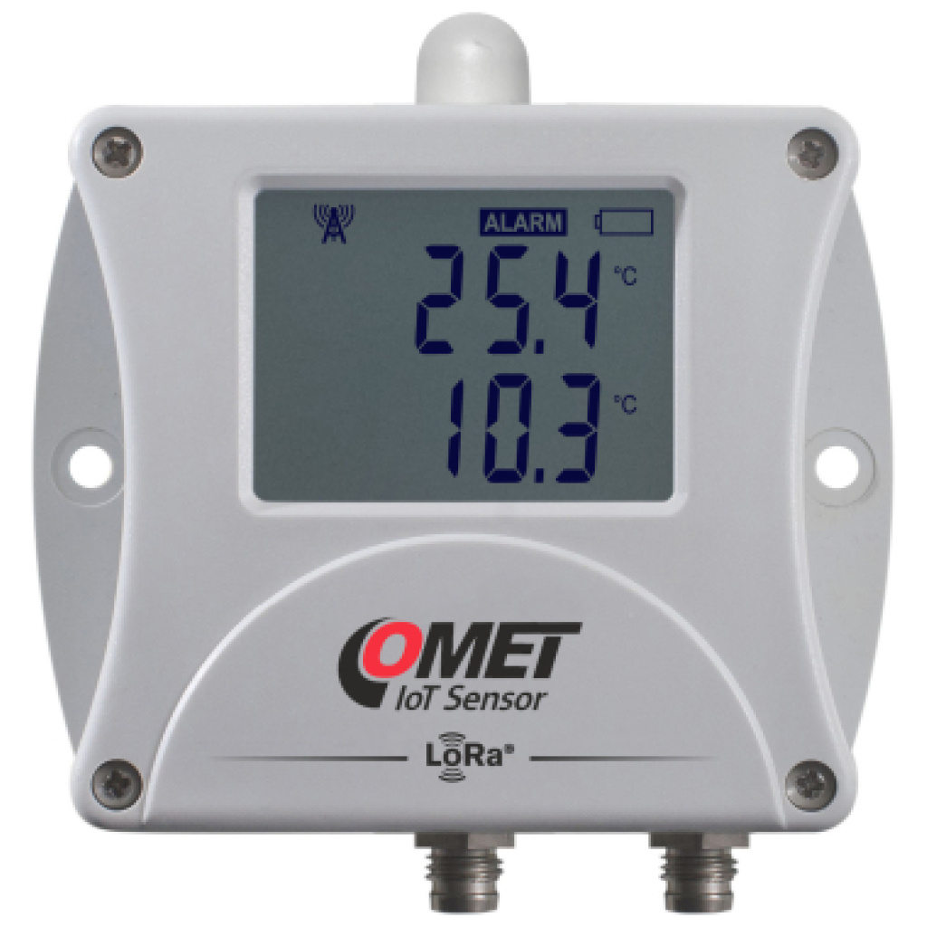 IoT wireless thermometer with three-channels, LoRaWAN network ...