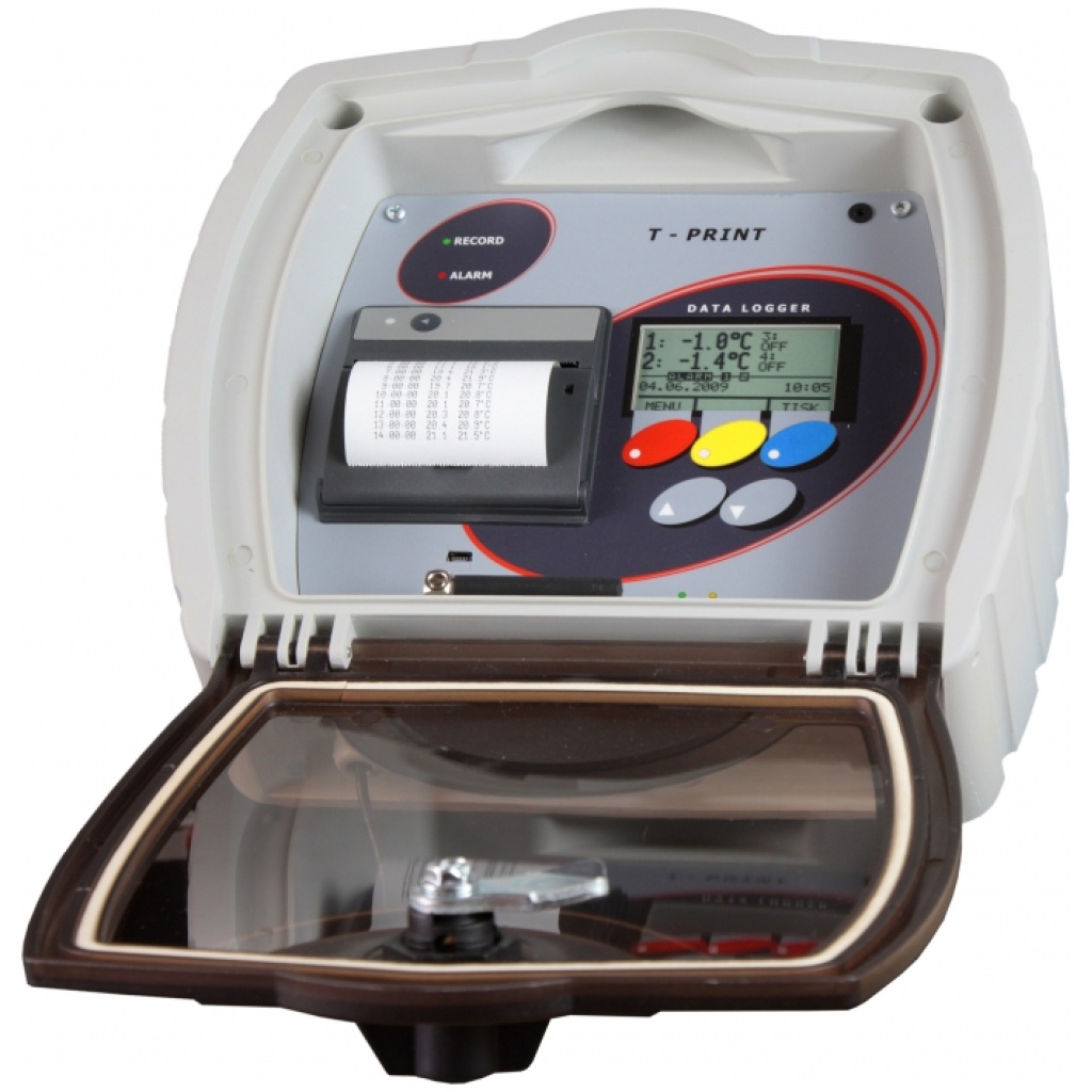 Temperature recorder for semi-trailer with built-in GSM modem ...