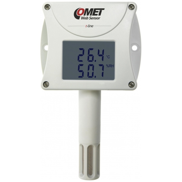 Web Sensor - remote thermometer hygrometer with Ethernet interface ...