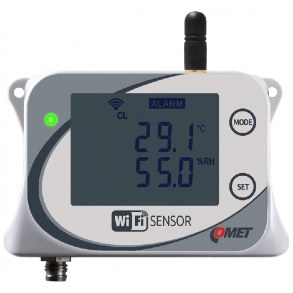 WiFi temperature and relative humidity sensor for external probe ...