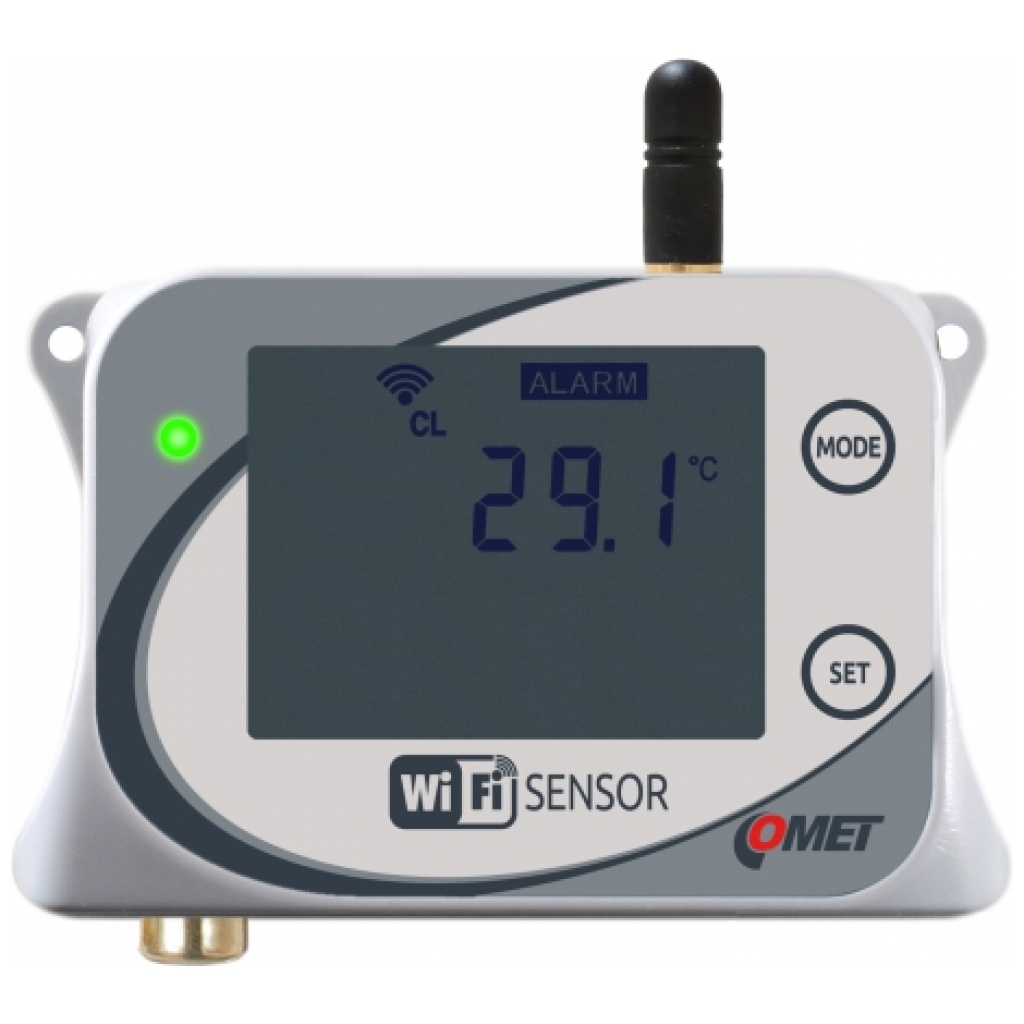 WiFi temperature sensor for one external Pt1000 probe | Measurement Instruments