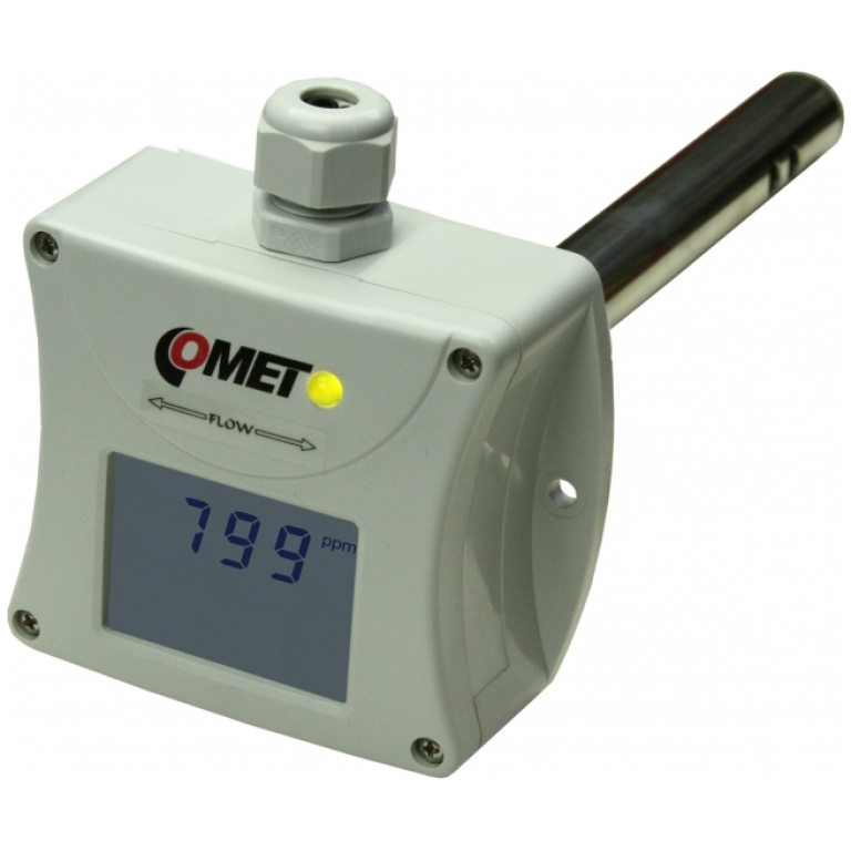 CO2 concentration transmitter with 0-10 V output, duct mount ...