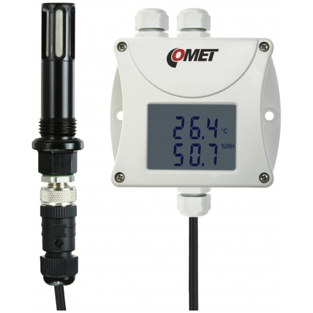 Compressed air RH+T transmitter with RS485 output | Measurement Instruments
