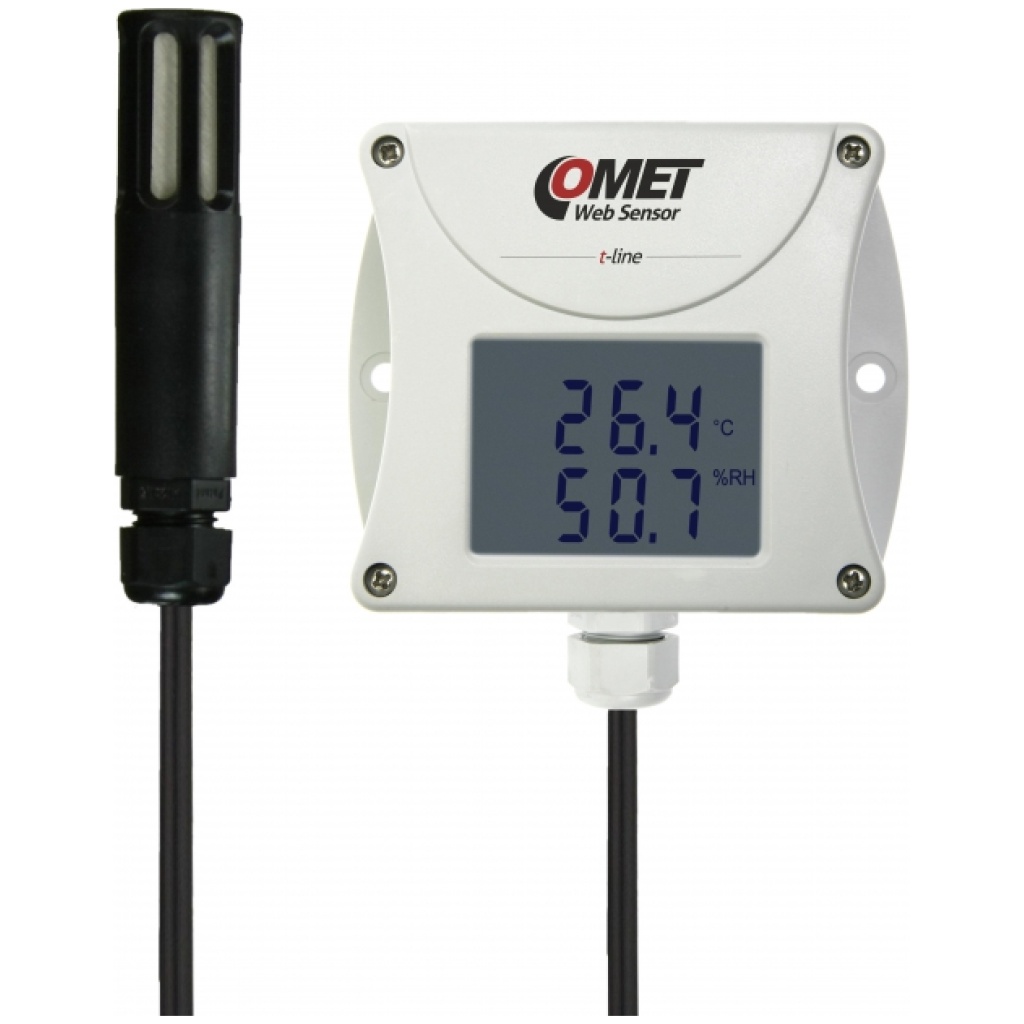 Web Sensor with PoE - remote thermometer hygrometer with Ethernet ...