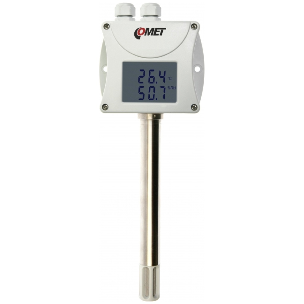 Temperature and humidity duct mount transmitter with RS485 output ...