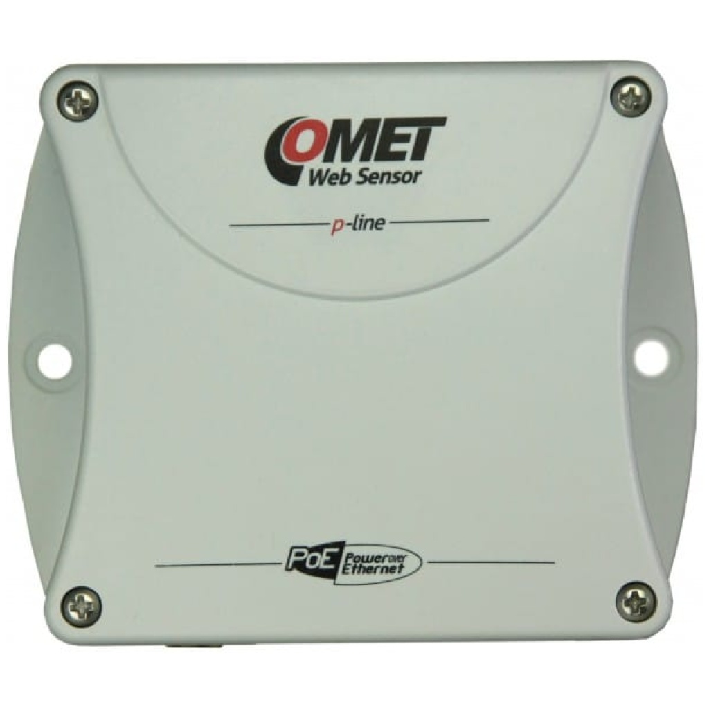 Web Sensor with PoE - one channel remote thermometer hygrometer ...